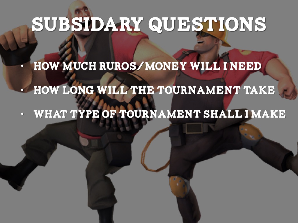 TF2 GAMING TOURNAMENT by William Kuzmic