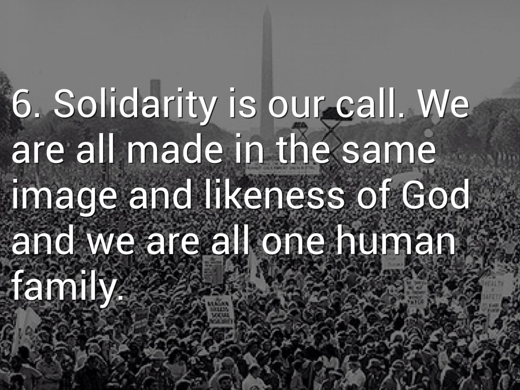 The 7 Principles of Catholic Social Teaching