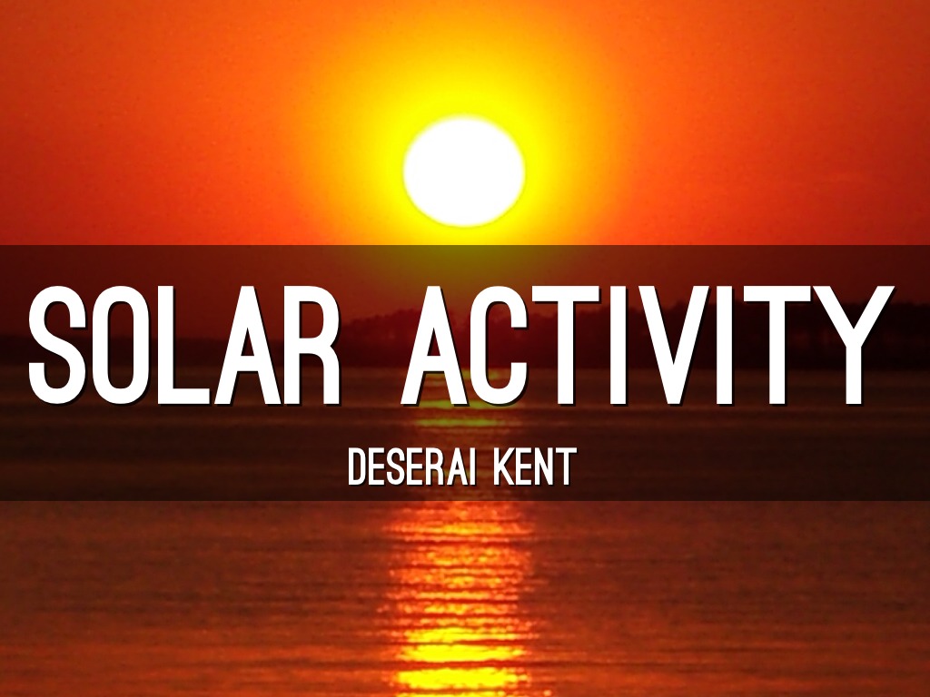 Solar Activity by Emily Mulder