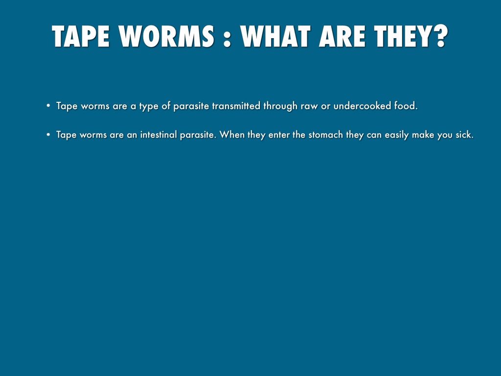 Tape Worms by cooper0825