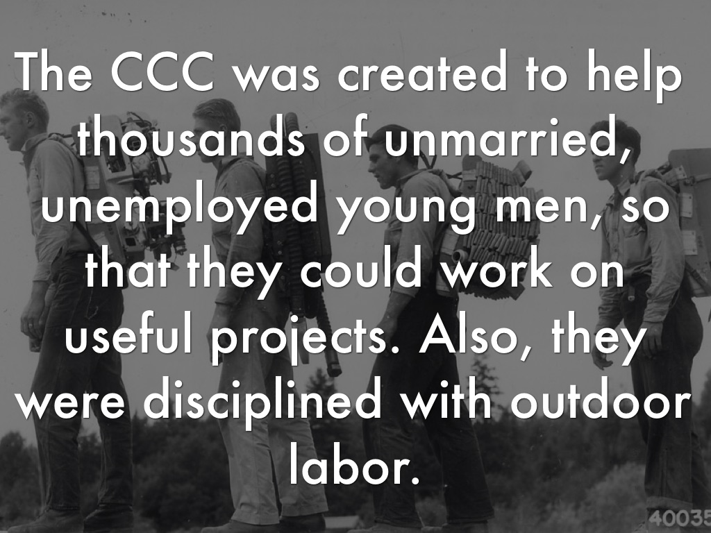 Civilian Conservation Corps (CCC) by Neha Surani