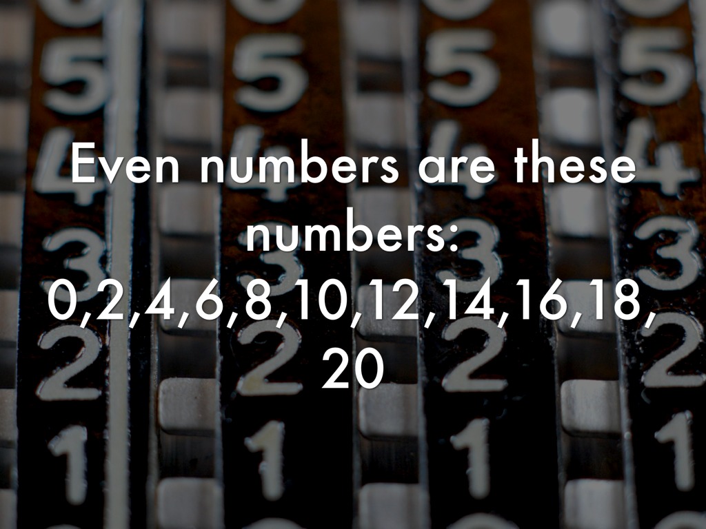 Even And Odd by Kerrigan Wonder