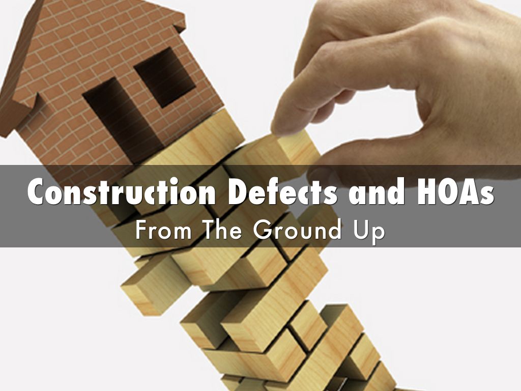 Construction Defects and HOAs by Vial Fotheringham