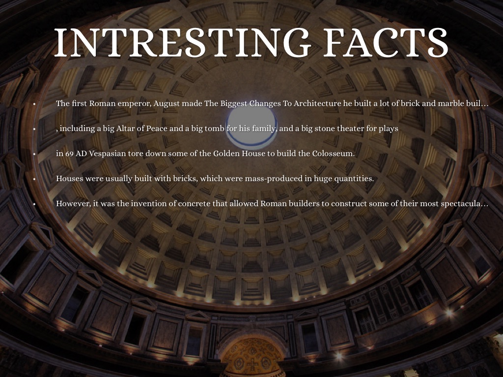 Roman Architecture by Hailey Walters