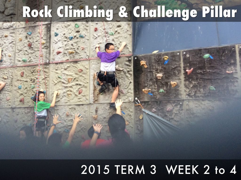 Rock Climb + Challenge Pillar by Teacher HGP