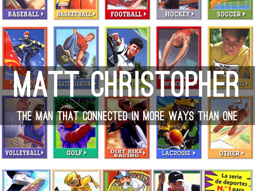 Matt Christopher by Dom Giamportone