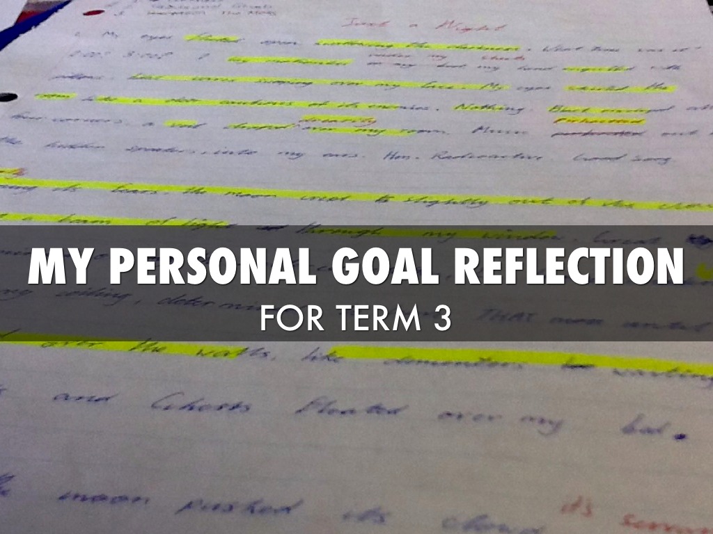 Black Drakon's Personal Goal Reflection by Room 29