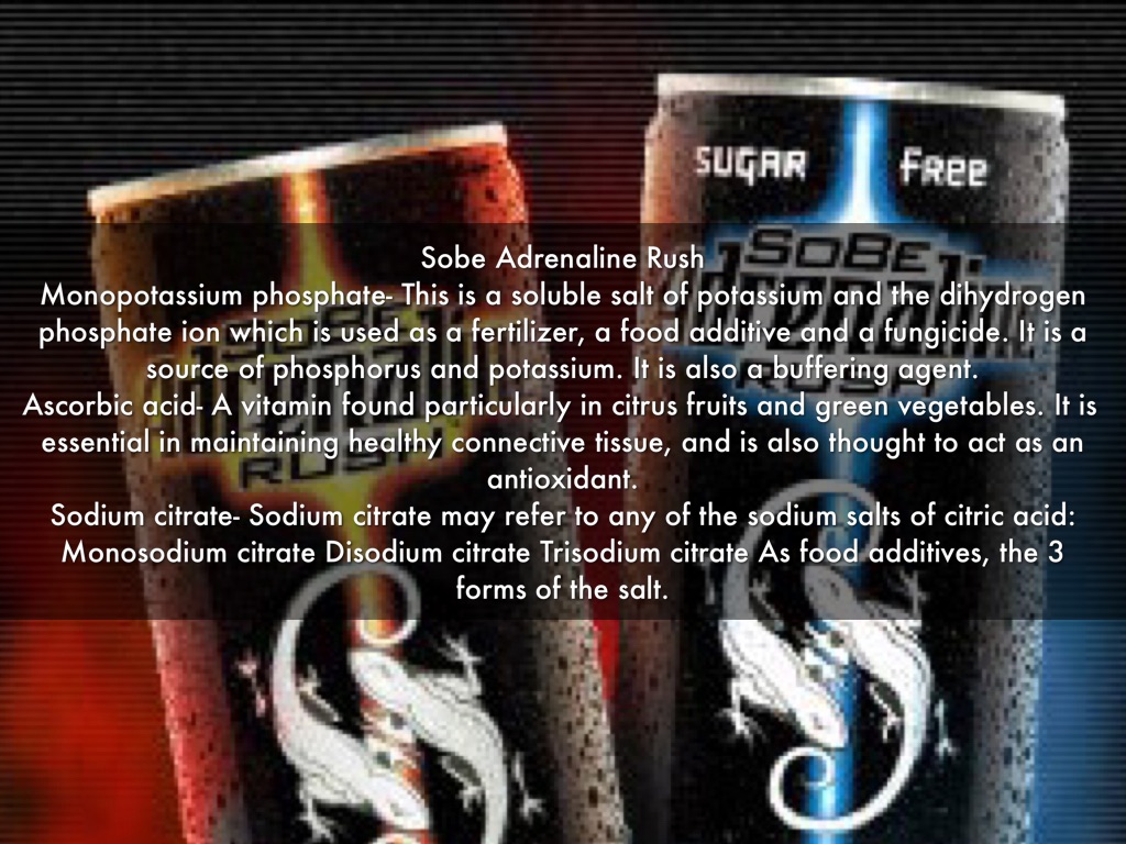 Energy Drink Project by Sydney Karl