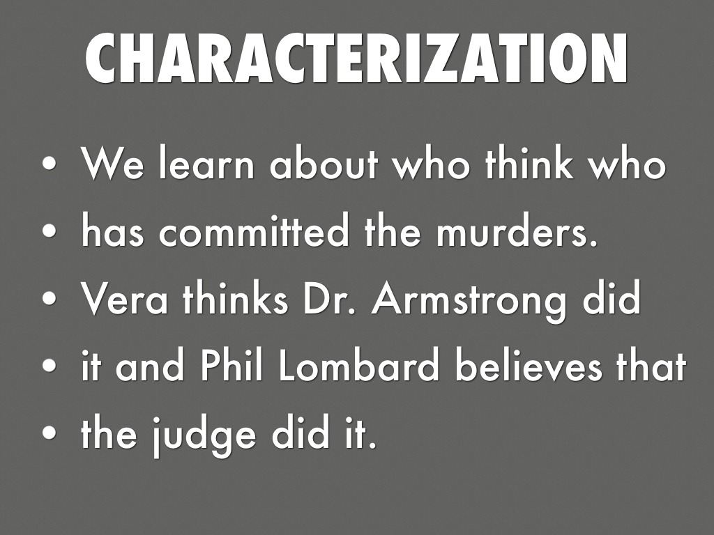 And Then There Were None Chapter Ten by Dylan Berrier