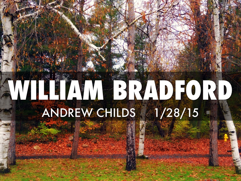 William Bradford by Andrew Childs