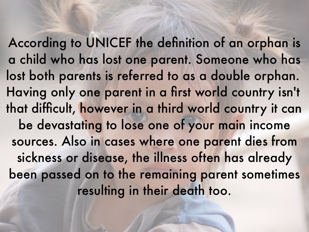 The Global Orphan Crisis by Alexis Brown