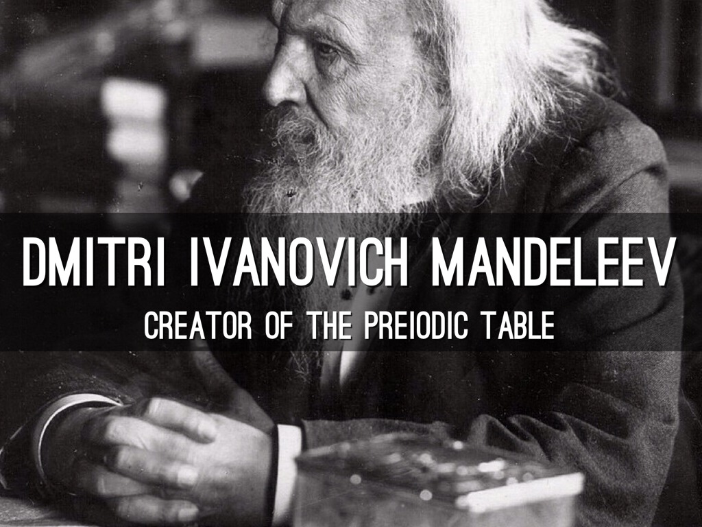 DMITRI IVANOVICH MANDEELEV by sheikhmohammadadnan