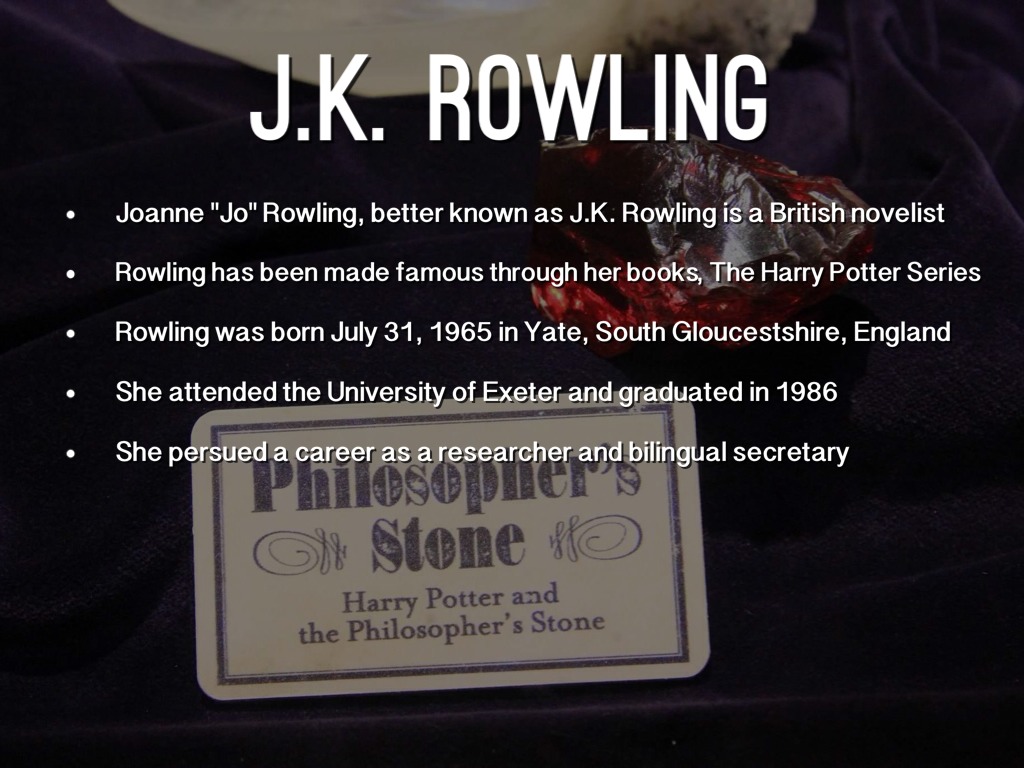 j.k. rowling by bianca brown