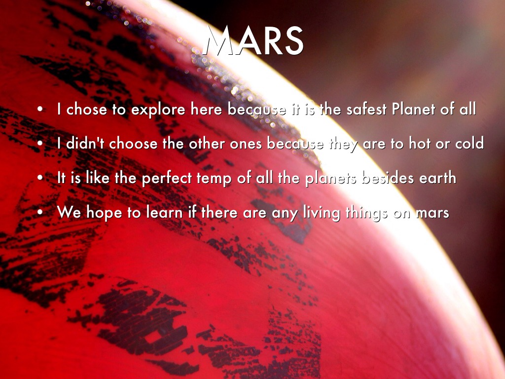 Mission To Mars by blakelymalpass.weaver