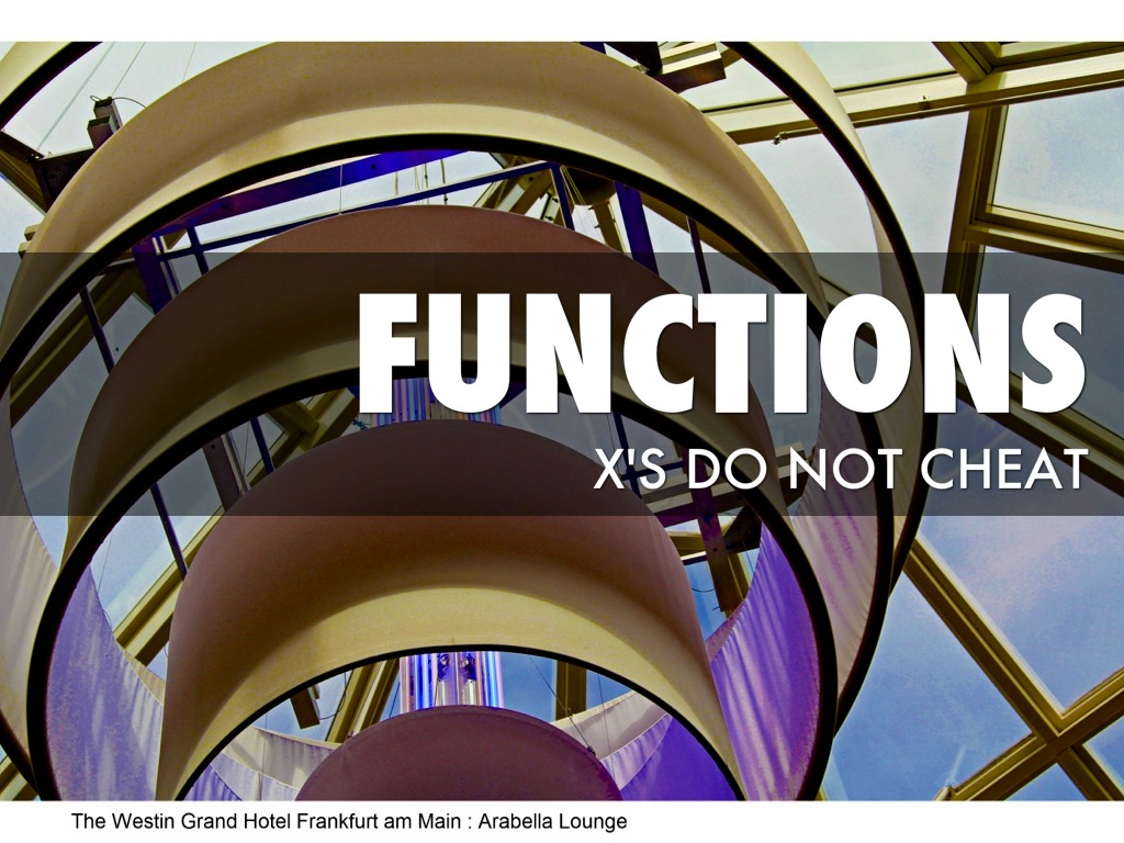 Functions by Eamond McAuley