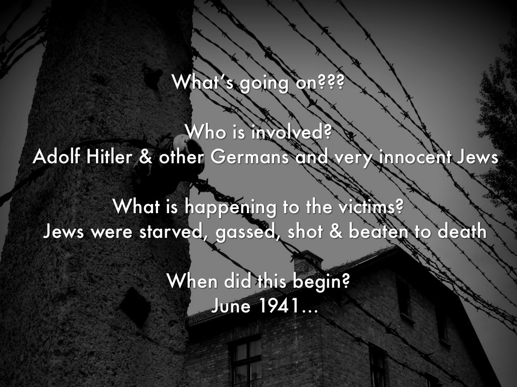 Genocide Project The HOLOCAUST By: Haley Stewart by