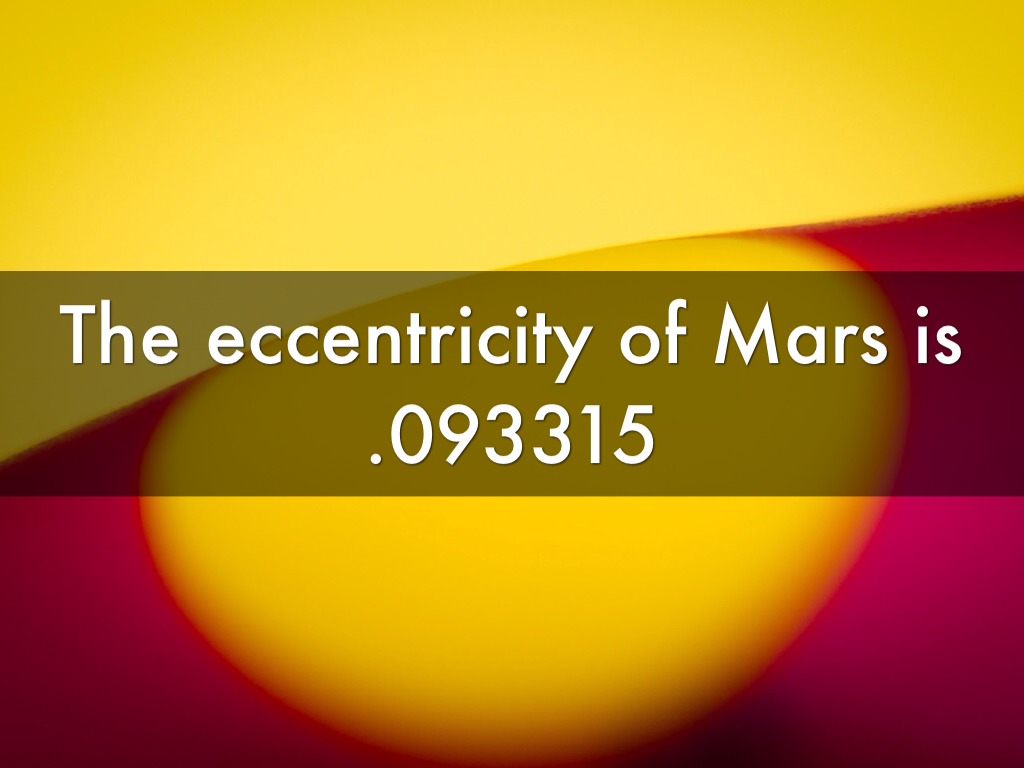 It's Mars by Abby Ness