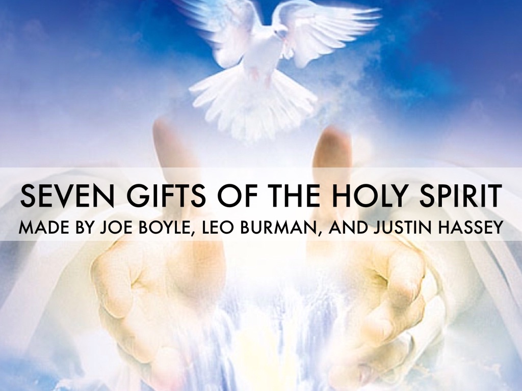seven gifts of the Holy Spirit by Justin Hassey
