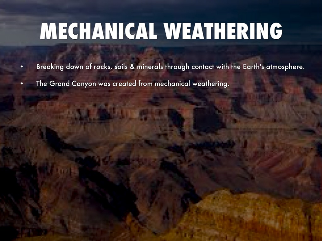 Weathering & Erosion by Aubrie Sisk
