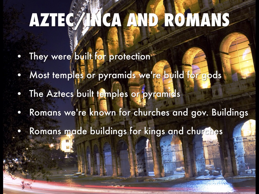 Rome And Aztec Empires by Alfonso Ramirez