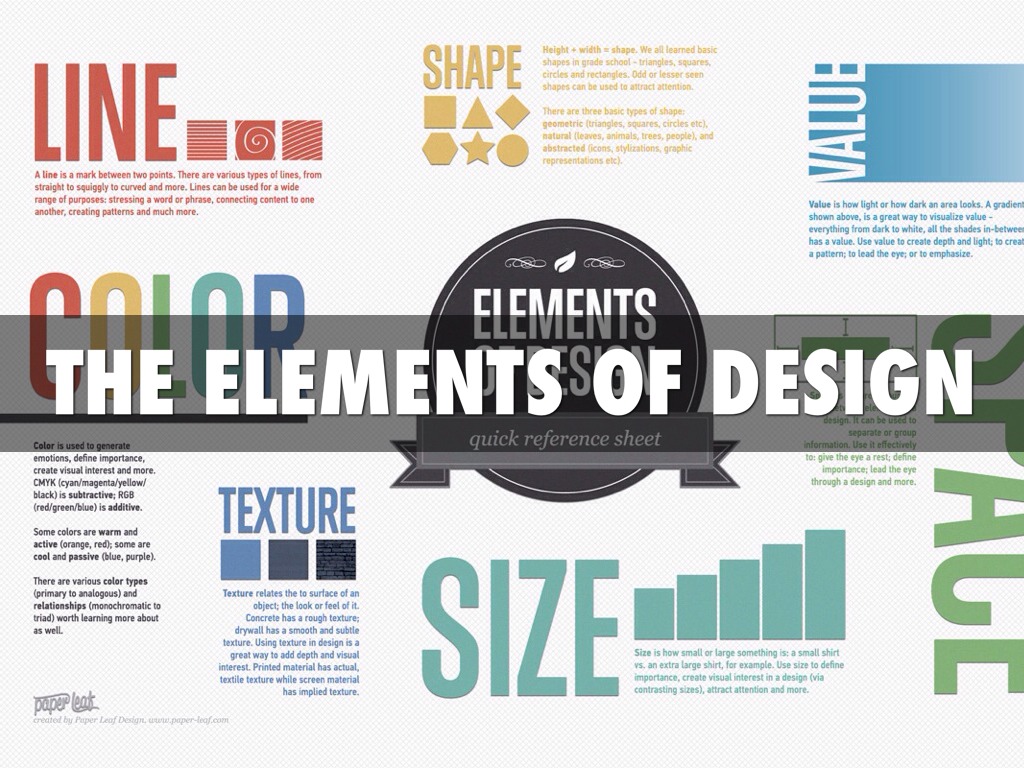 Elements Of Design by Ryan Parker