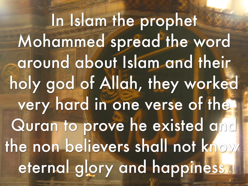 Islam/Christian Project by Jacob Winn