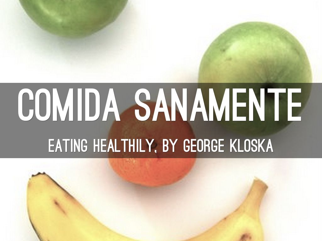 comida sana by George Kloska