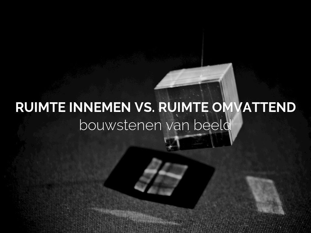ruimte innemen vs. ruimte omvattend by Allison Moyaert