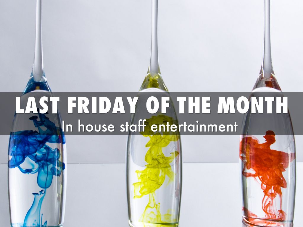 Last Friday of the month by Fran Musetti