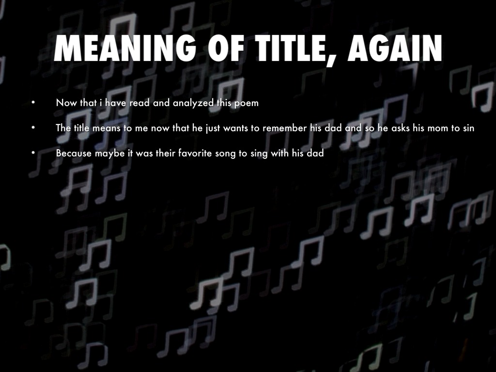 I Ask My Mother To Sing by pachucas4