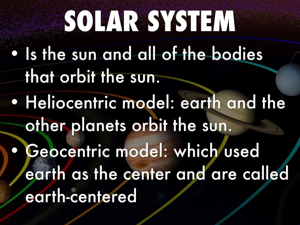 Historical Models Of The Solar System by Emily Woody