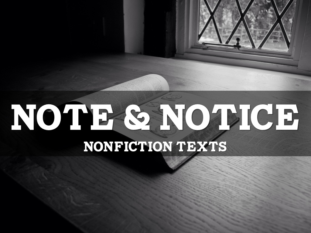 Note & Notice by Austin Harrison