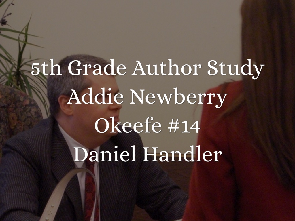 Daniel Handler by Addie Newberry