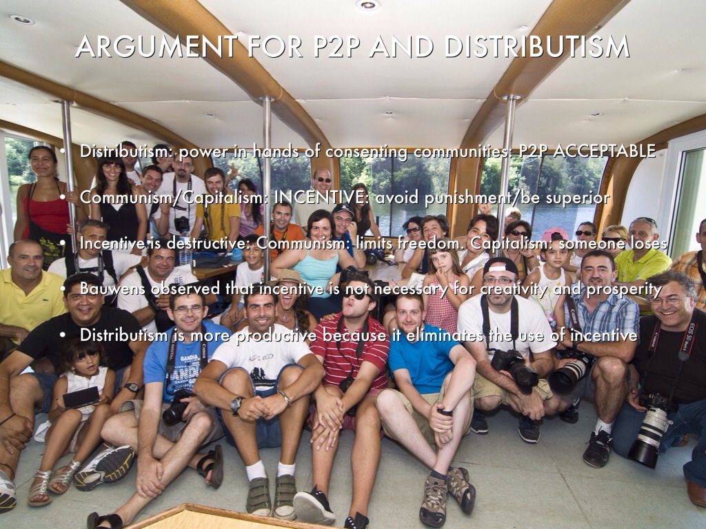 File Sharing and Distributism: Dawn of a New Economic