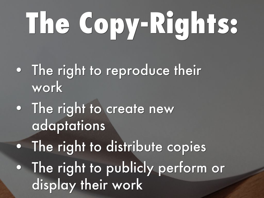 Teachers and Copyright by nikki