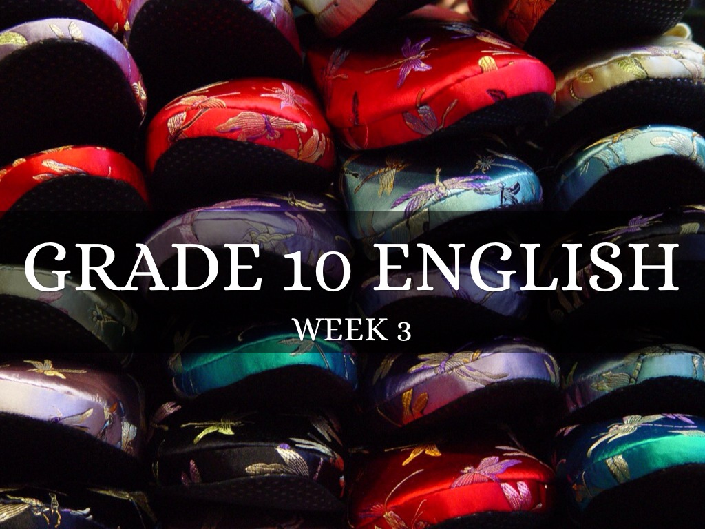 Grade 10 Week 3 by Jeremy Lim