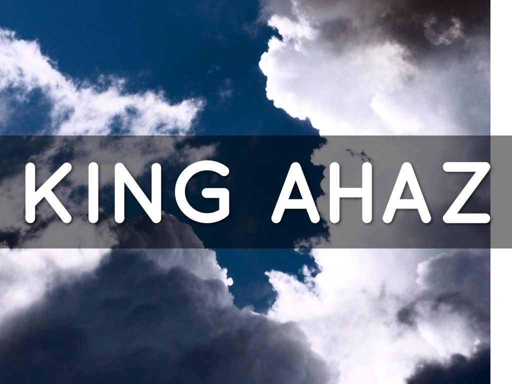 King Ahaz by Alexis Gulley