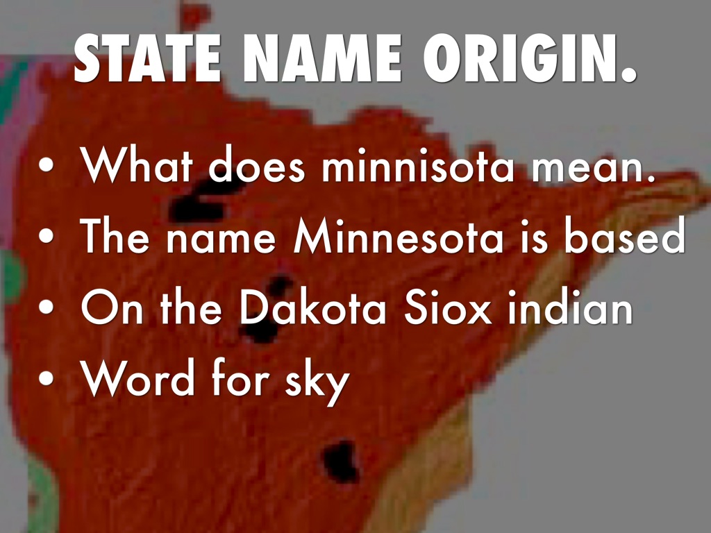 Minnesota State Official Symbols. by Logan Pattison