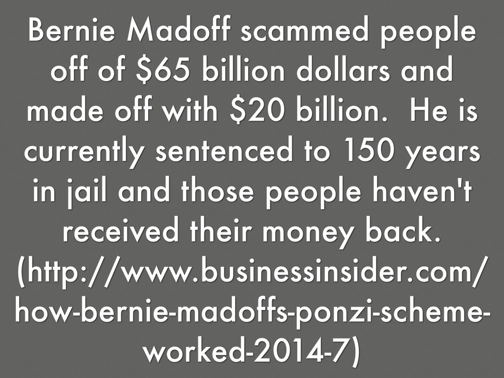 Ponzi Schemes by nicolagrace21