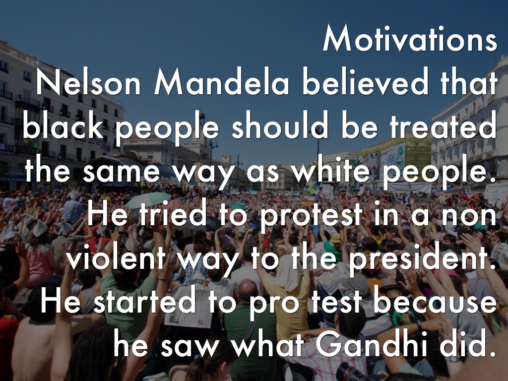 Nelson Mandela by M H