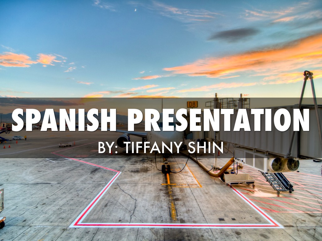 Spanish Project by Tiffany Shin