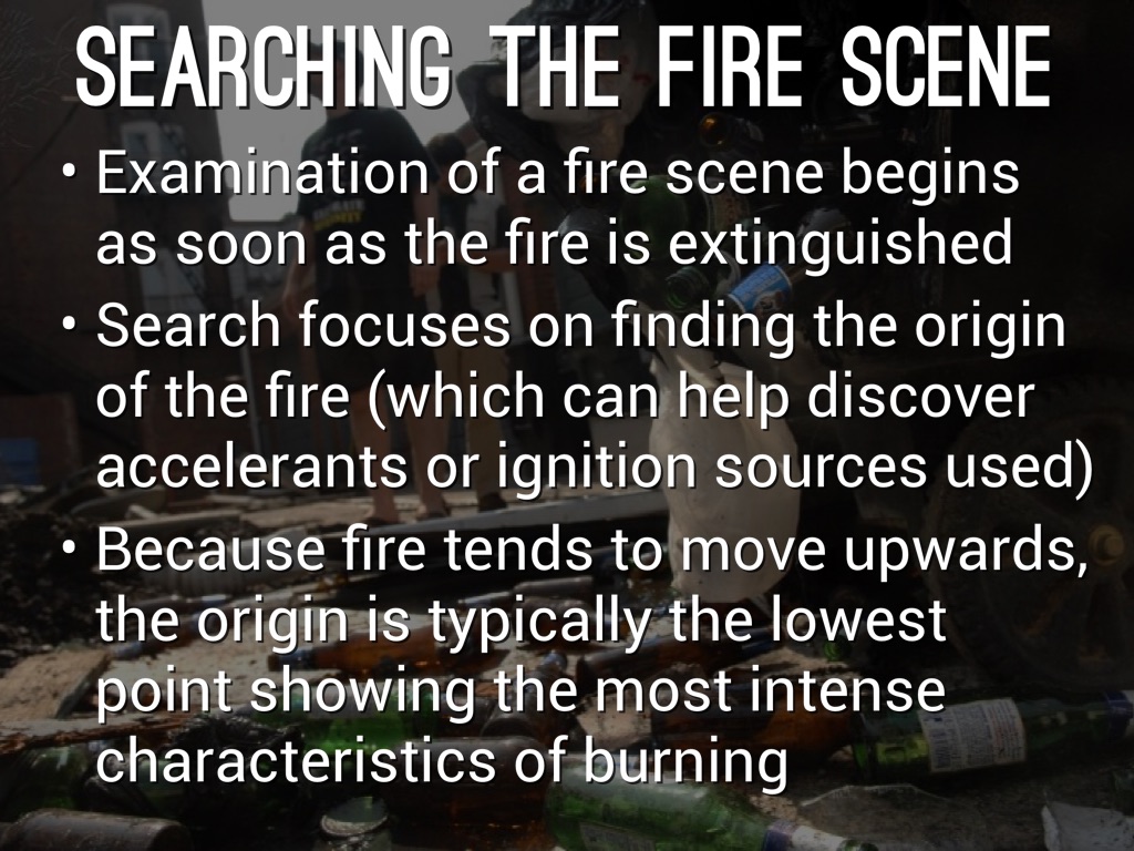 Fire Investigation by Austin Kendrick