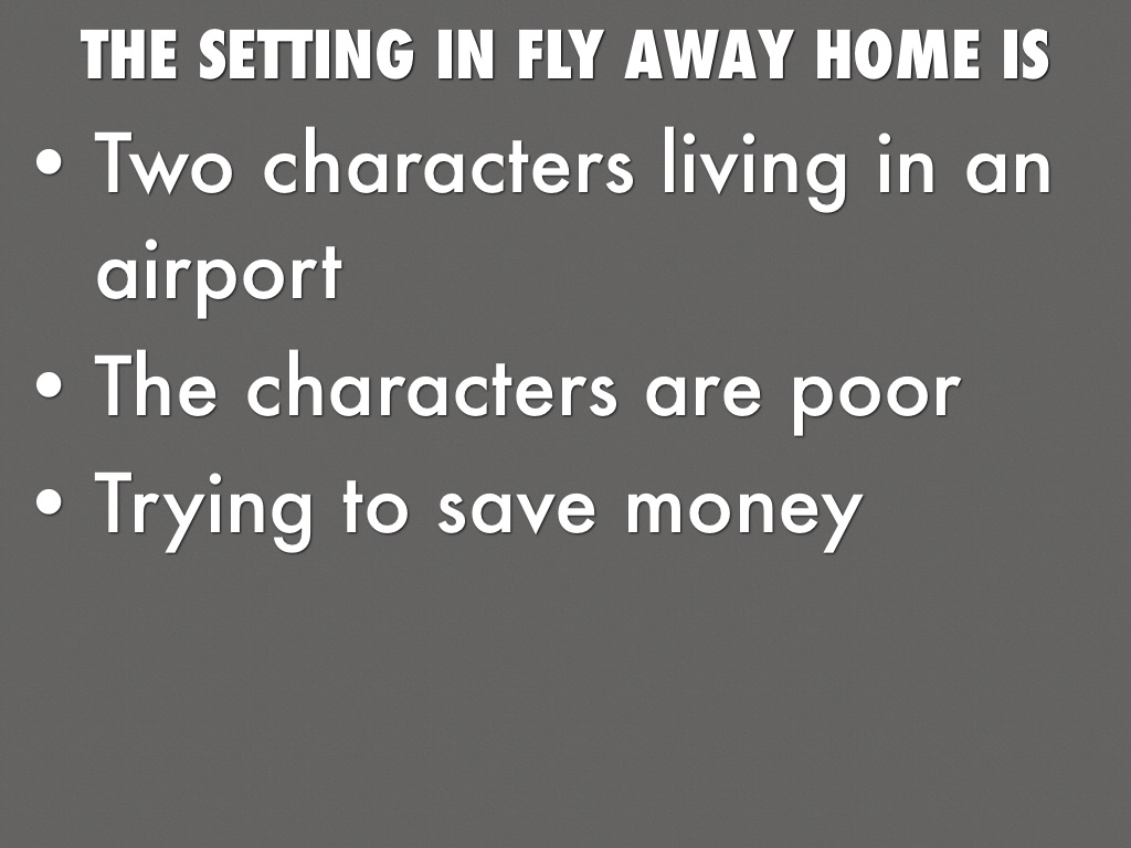 Fly Away Home by Jacob Kliewer