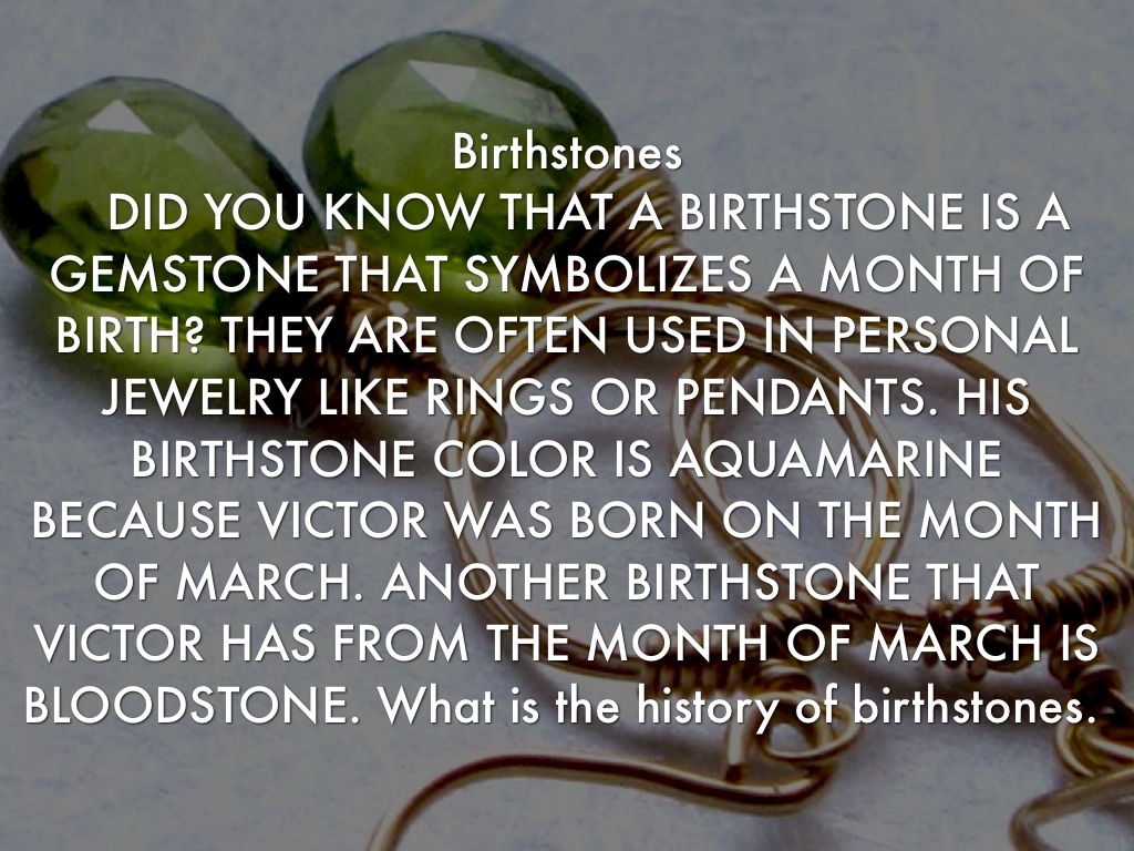 Birthstones🍪 by victor.rosano