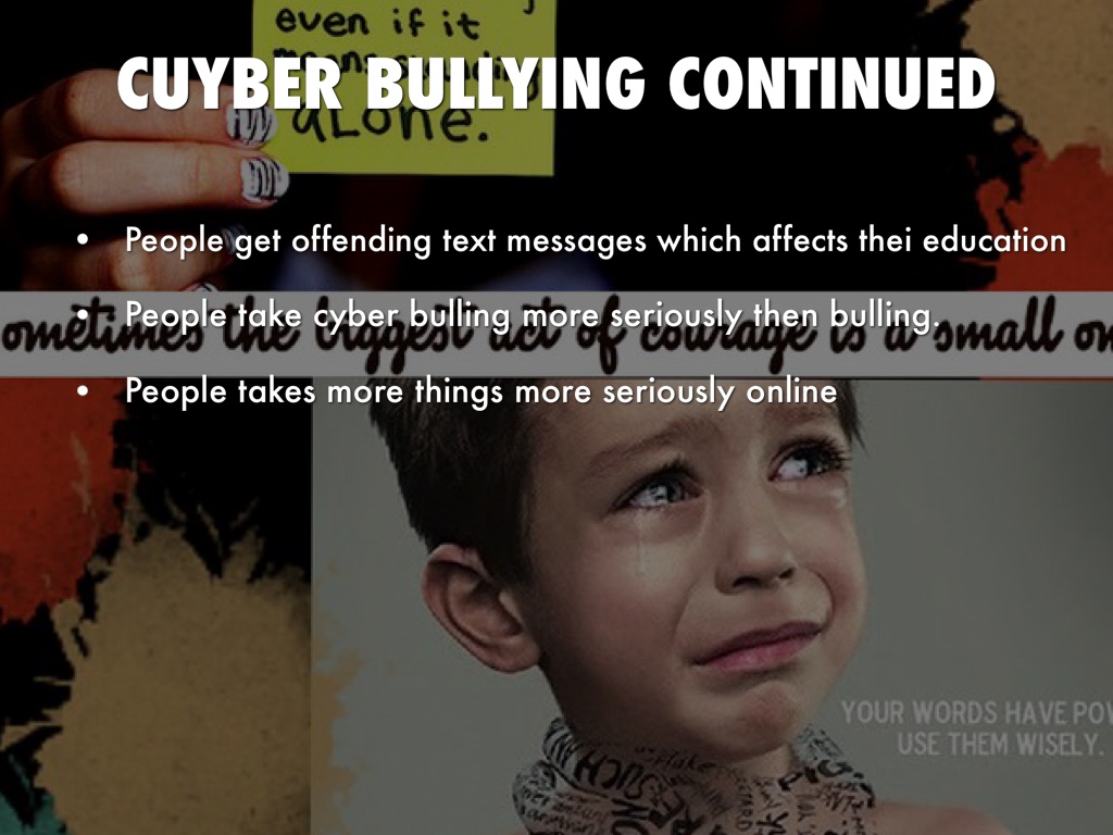 Cyber Bullying Part 1 by Kerri Heinke