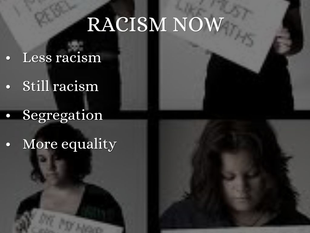 Racism Then and Now by lauren.jones