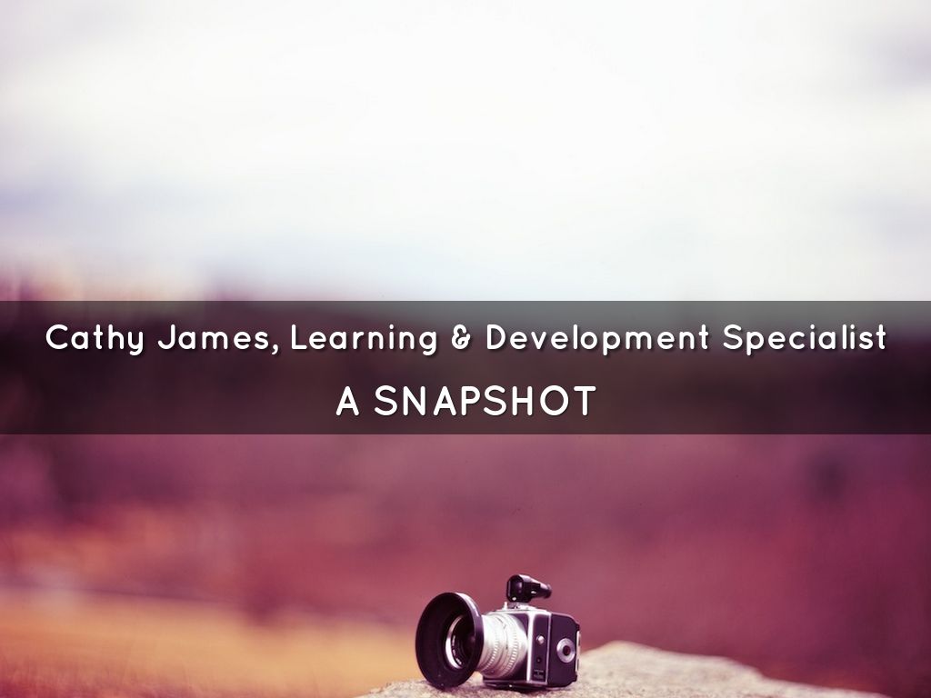 Cathy James - A Snapshot by Cathy James