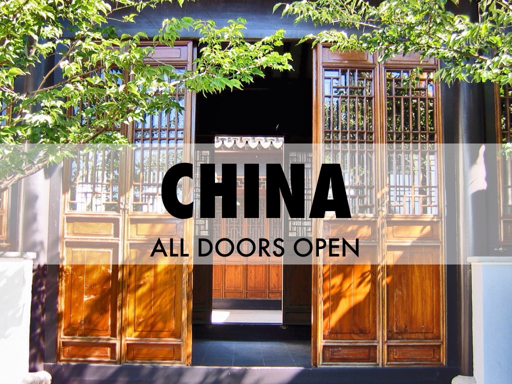 China: Open Door by Regina Czerewko