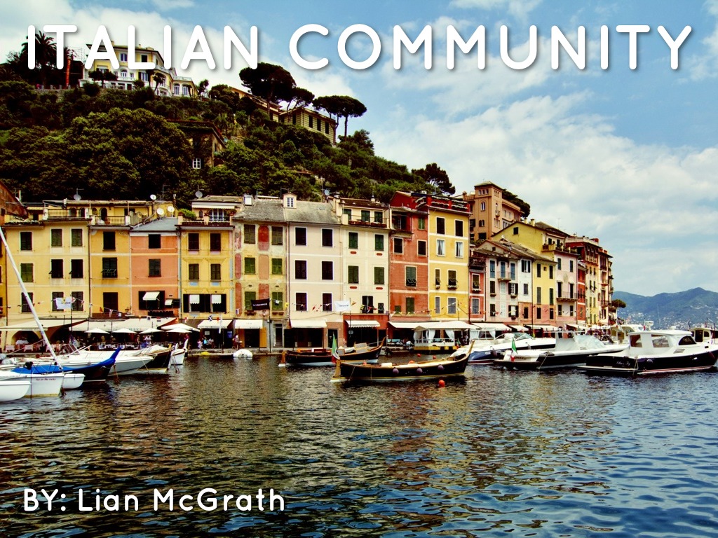 Italian Community by Lian McGrath