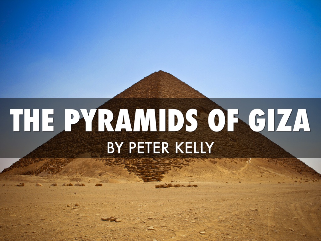 The Pyramids Of Giza by Peter K